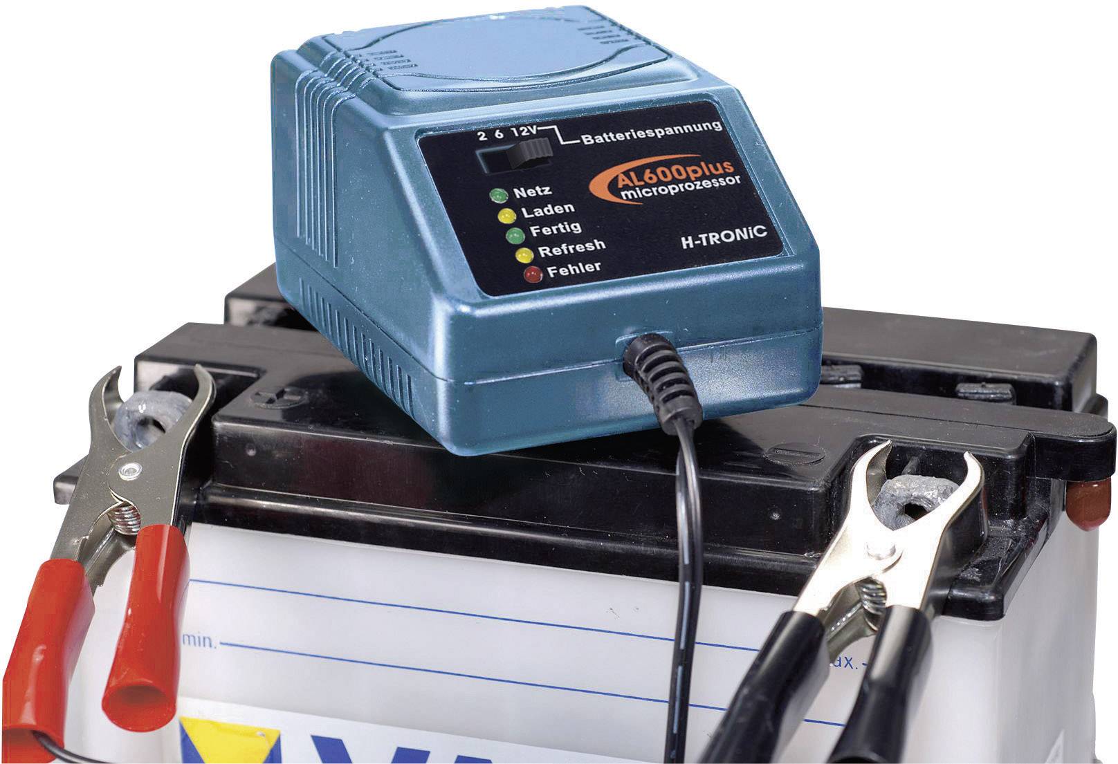 Chargeur pour batteries au plomb H-Tronic 2242217 2 V, 6 V, 12 V 1 pc(s ...