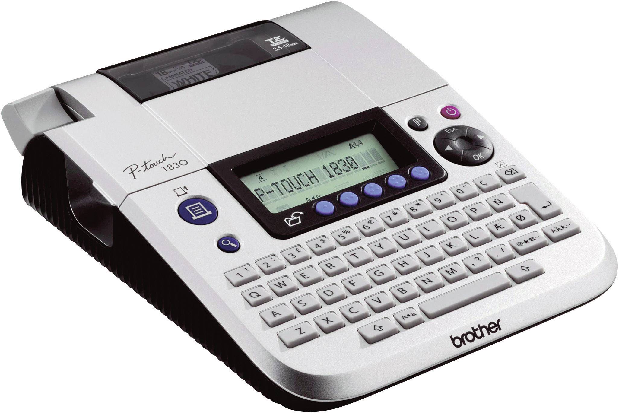 Etiqueteuse Brother P-touch 1830VP Koffer-Set PT1830VPG1 adapté pour ...