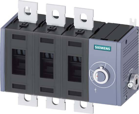 Sectionneur à coupure en charge 3 pôles 200 A 690 V/AC Siemens ...