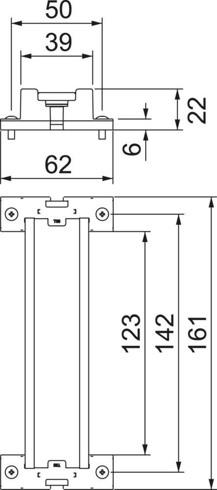 OBO Bettermann 2069 X10 FS Rail perforé 161 mm 1 pc(s) - Conrad ...