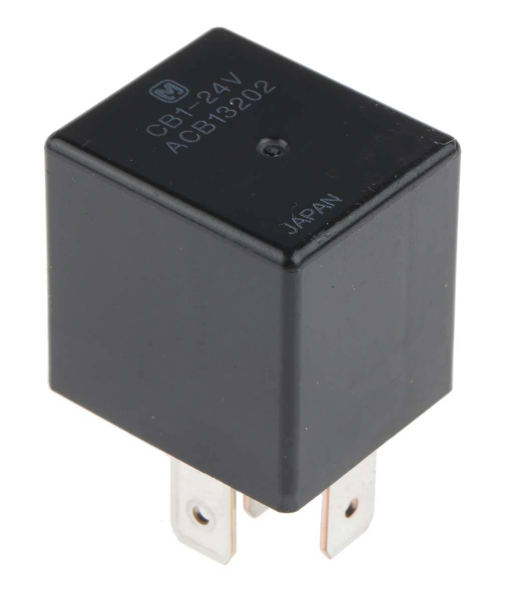 Panasonic CB124 Relais automobile 24 V/DC 20 A 1 inverseur (RT ...