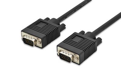 Câble de raccordement Digitus VGA Fiche mâle VGA 15 pôles, Fiche mâle ...
