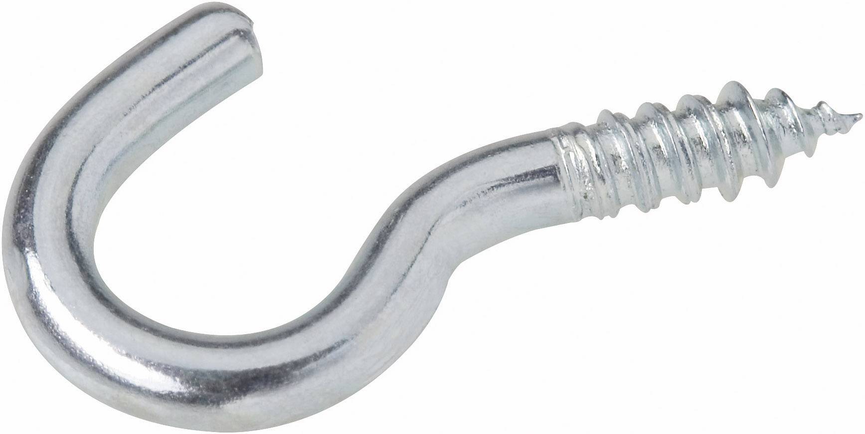 TOOLCRAFT 828108 50 Vis à crochet coudé 50X3,3X16 Toolcraft 50 mm Acier ...