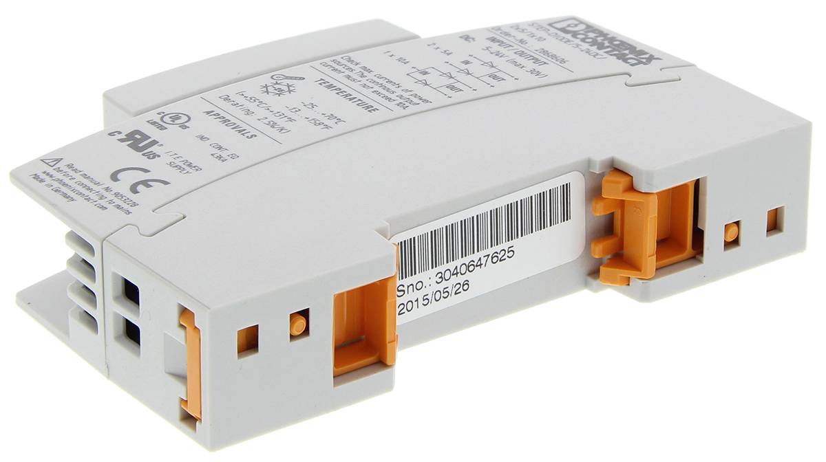 Module de redondance rail DIN Phoenix Contact STEP-DIODE/5-24DC/2X5 ...