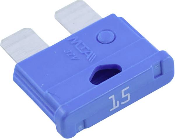 Fusible plat standard 15 A MTA 340029 bleu 1 pc(s) | Conrad.fr