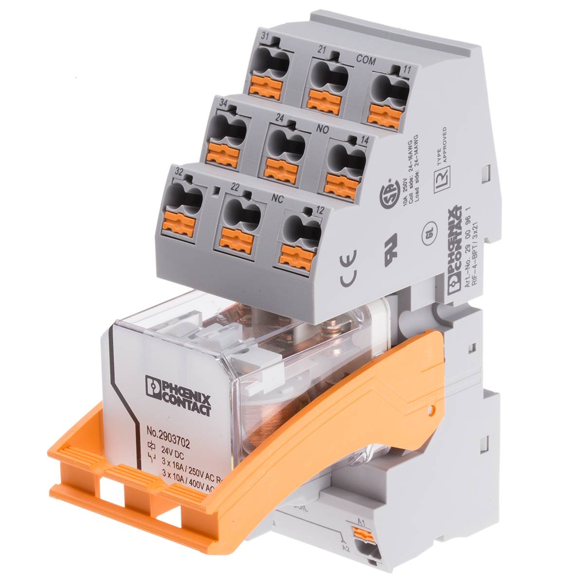 Module relais Phoenix Contact RIF-4-RPT-LDP-24DC/3X21 2903278 24 V/DC ...
