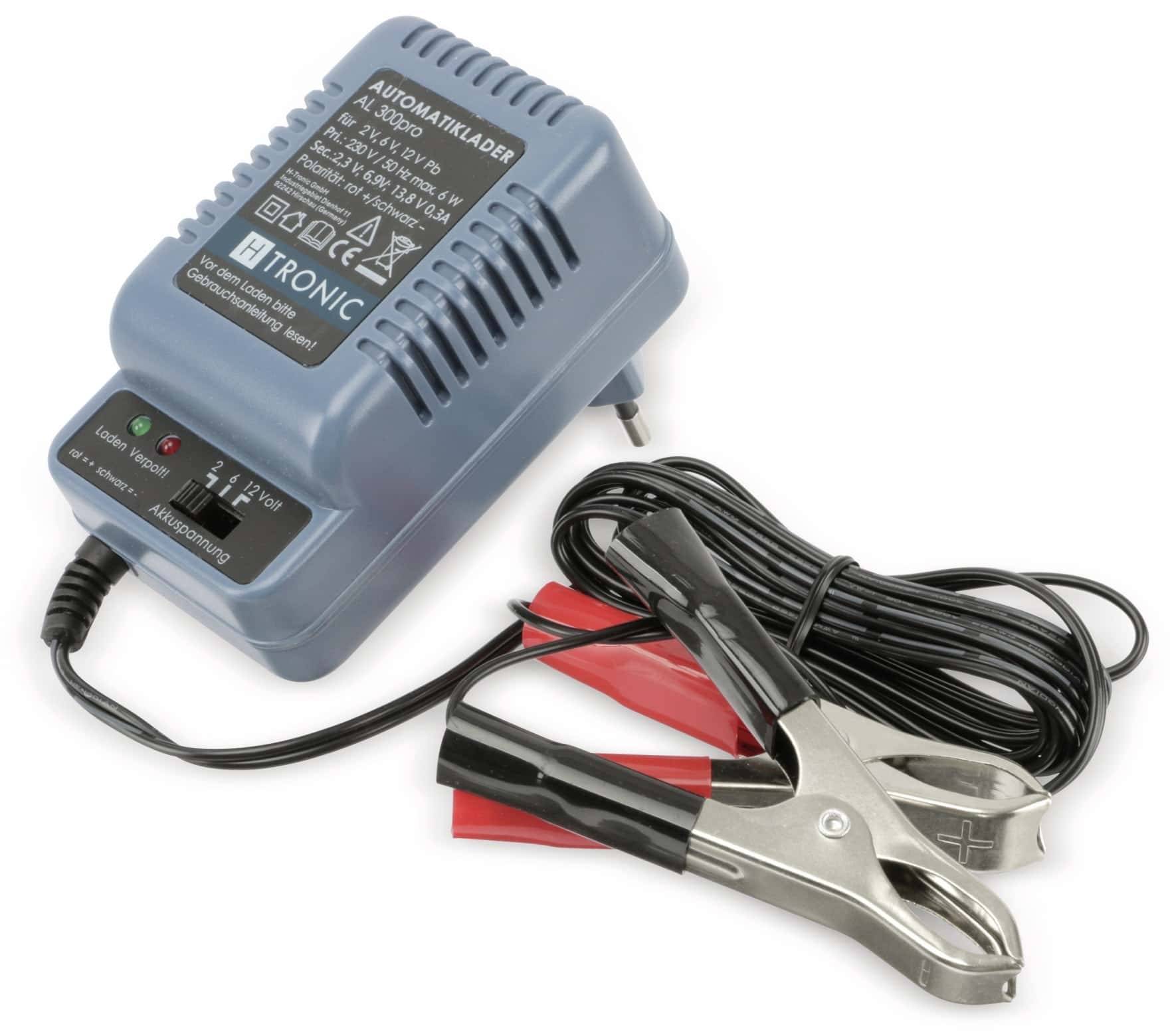 Chargeur pour batteries au plomb H-Tronic 1248217 2 V, 6 V, 12 V 1 pc(s ...