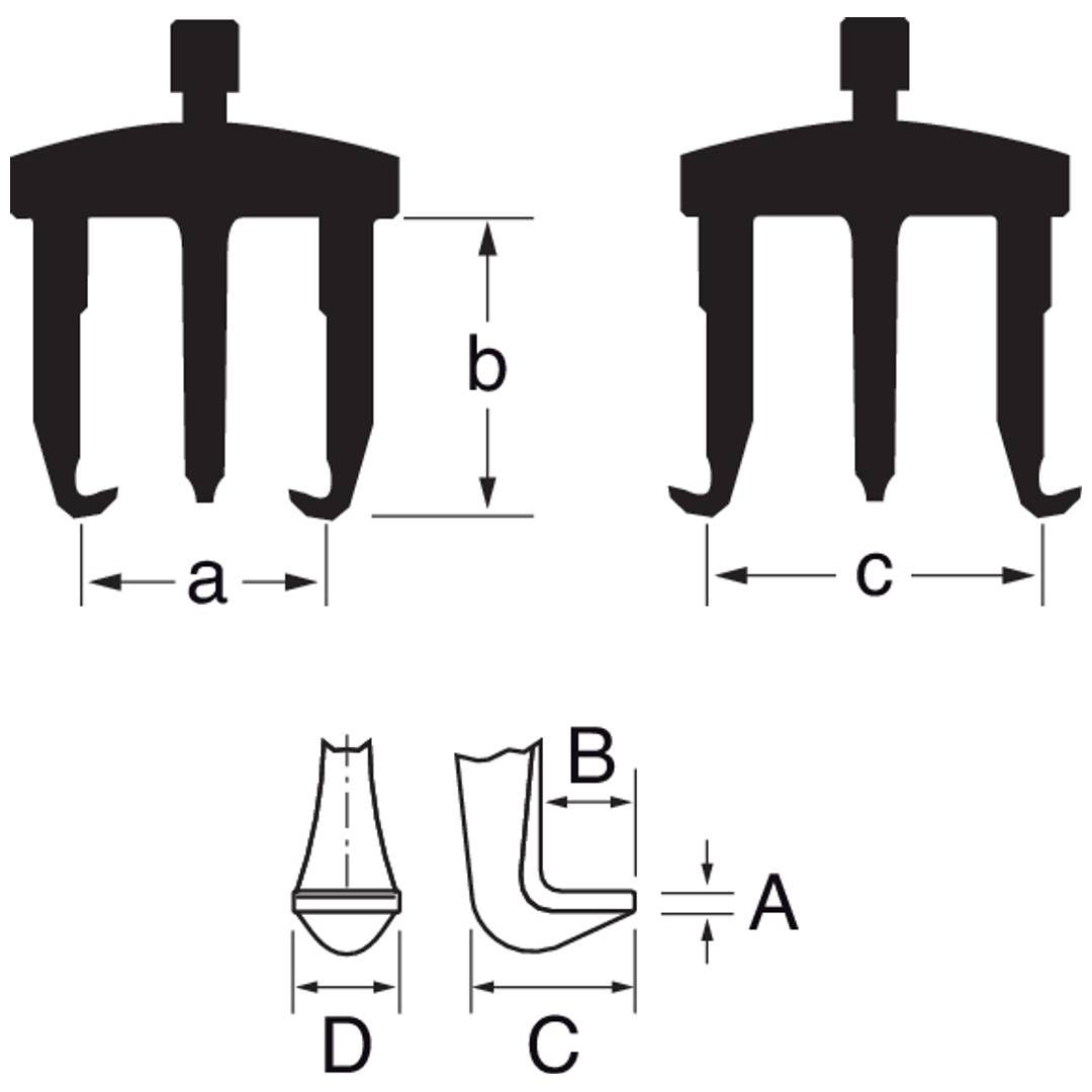 Bahco 4532-D Extracteur - Conrad Electronic France