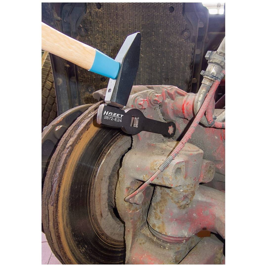 Hazet 2872-E24 Clé à frapper TORX® avec 2 surfaces de frappe T 24 ...