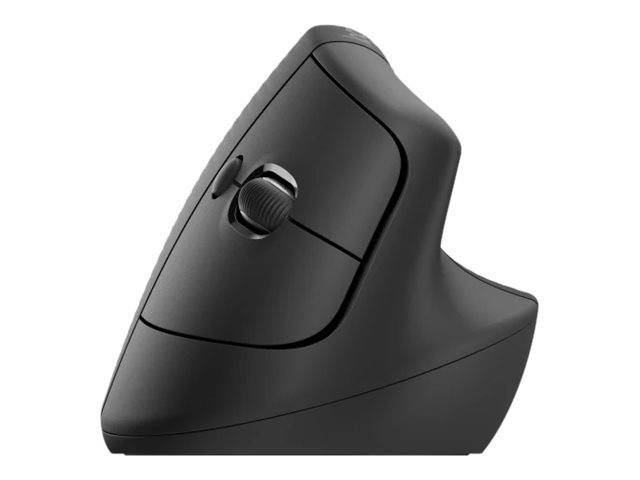 Souris ergonomique Logitech Lift Vertical Ergonomic Mouse Bluetooth radio optique graphite 6 Boutons 4000 dpi ergonomi Conrad Electronic France
