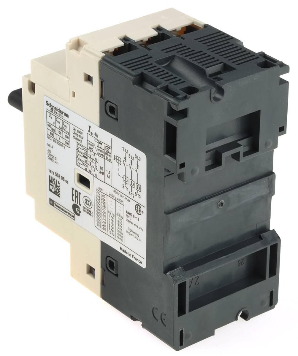 Schneider Electric GV2L08 GV2L08 Disjoncteur de protection moteur 1 pc ...