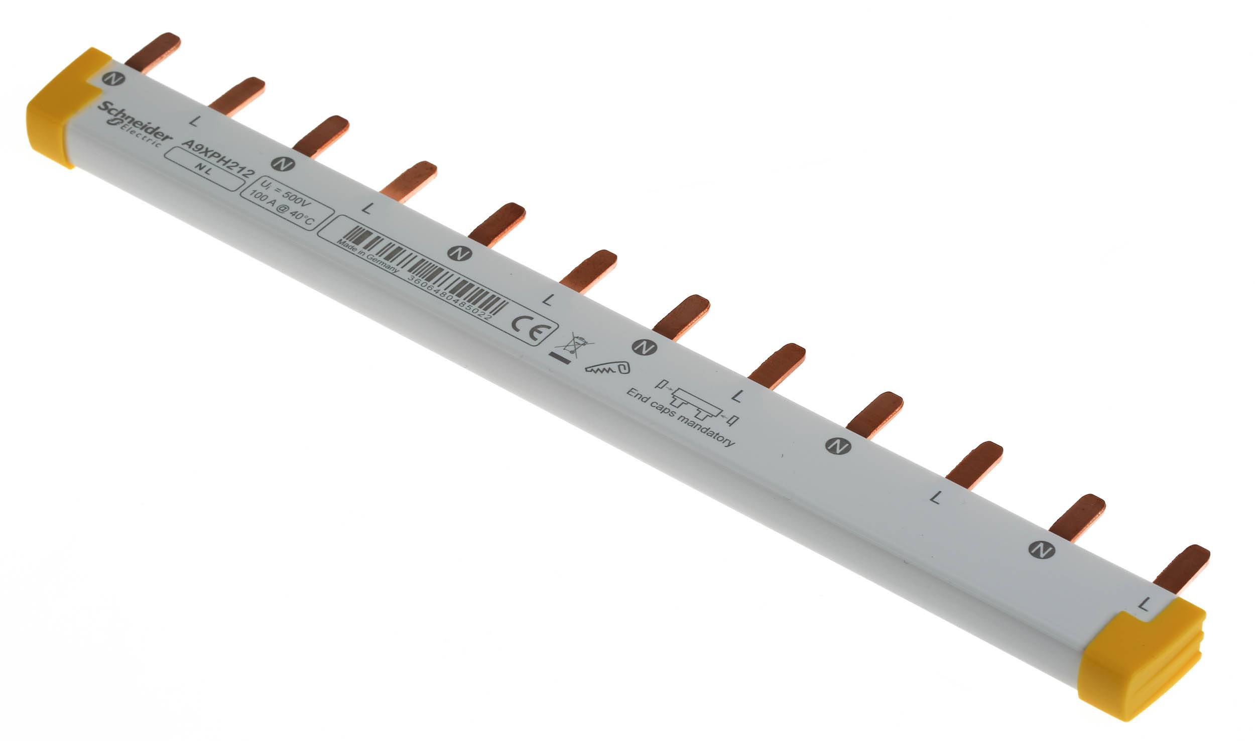 Schneider Electric A9XPH212 Rail de phase blanc 1 pc(s) - Conrad ...