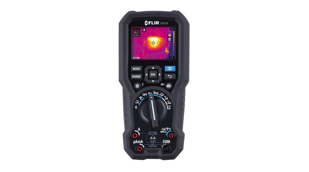 FLIR DM286 Multimètre caméra thermique intégrée CAT III 1000 V, CAT IV ...
