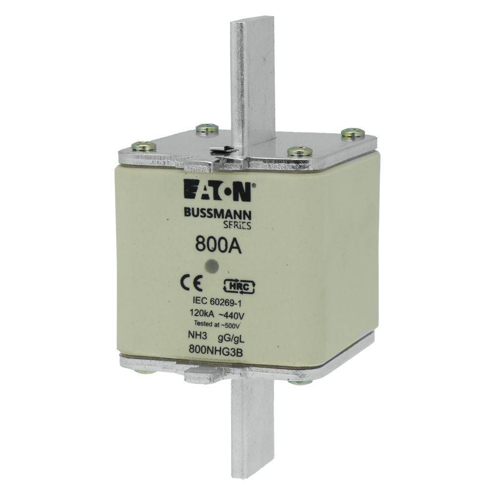 Eaton 800NHG3B Fusible NH avec afficheur de sécurité mécanique Taille du fusible = 3 800 A 500 V ...