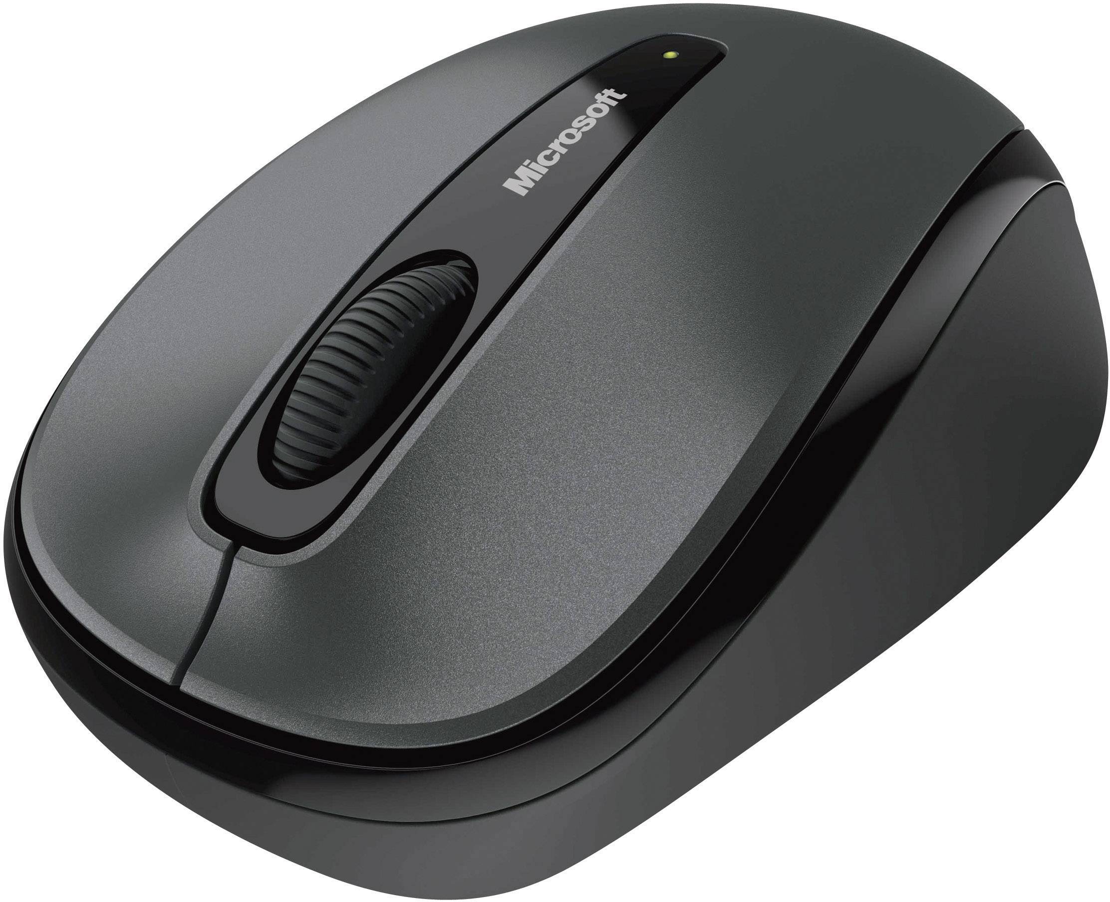 Souris sans fil BlueTrack Microsoft Mobile Mouse 3500 noir | Conrad.fr
