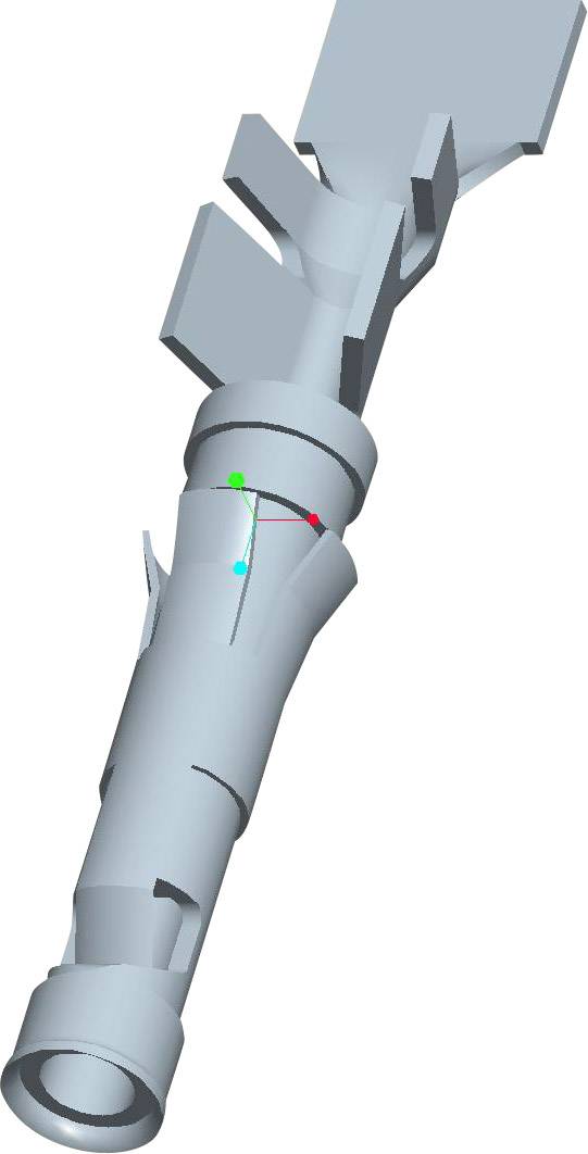 TE Connectivity 66360-3 okrugli utikač pojedinačni kontakt kontakt ...