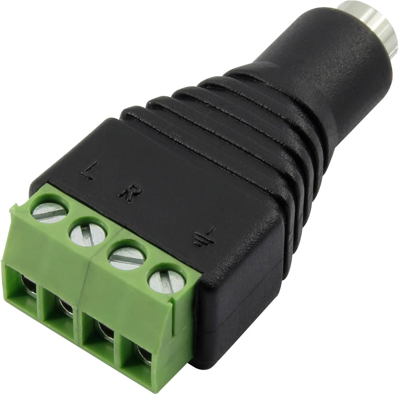 Jack - priključak 2.5 mm vtičnica, ravan, kontakti: 4 Stereo črn Conrad ...