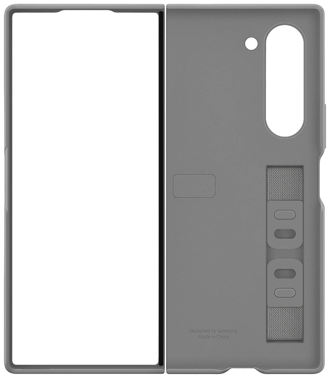 Samsung Silicone Stand Case Samsung Galaxy Z Fold6 5G Szürke Állító ...