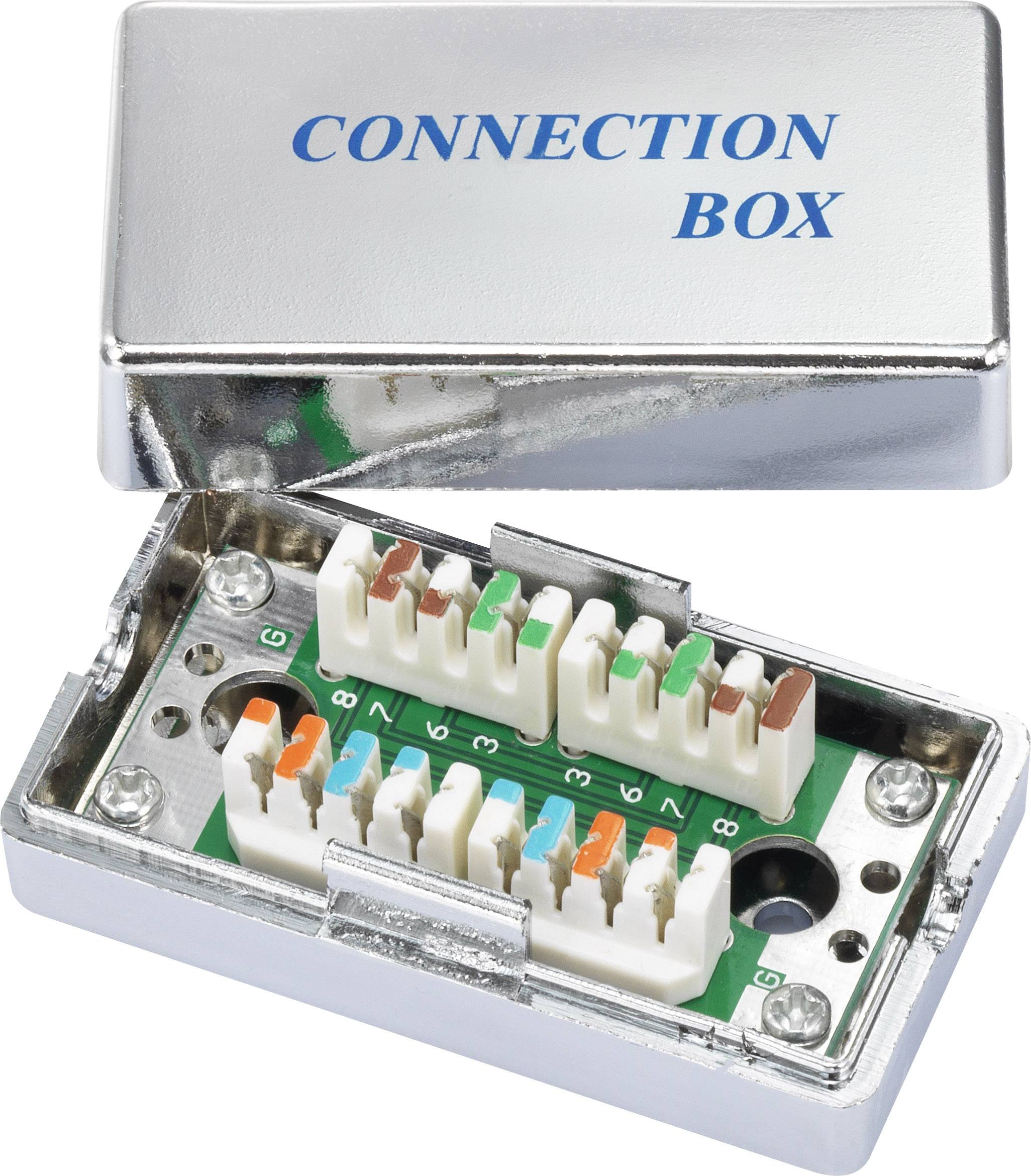 Renkforce Connection Box, fémes CAT 5e | Conrad