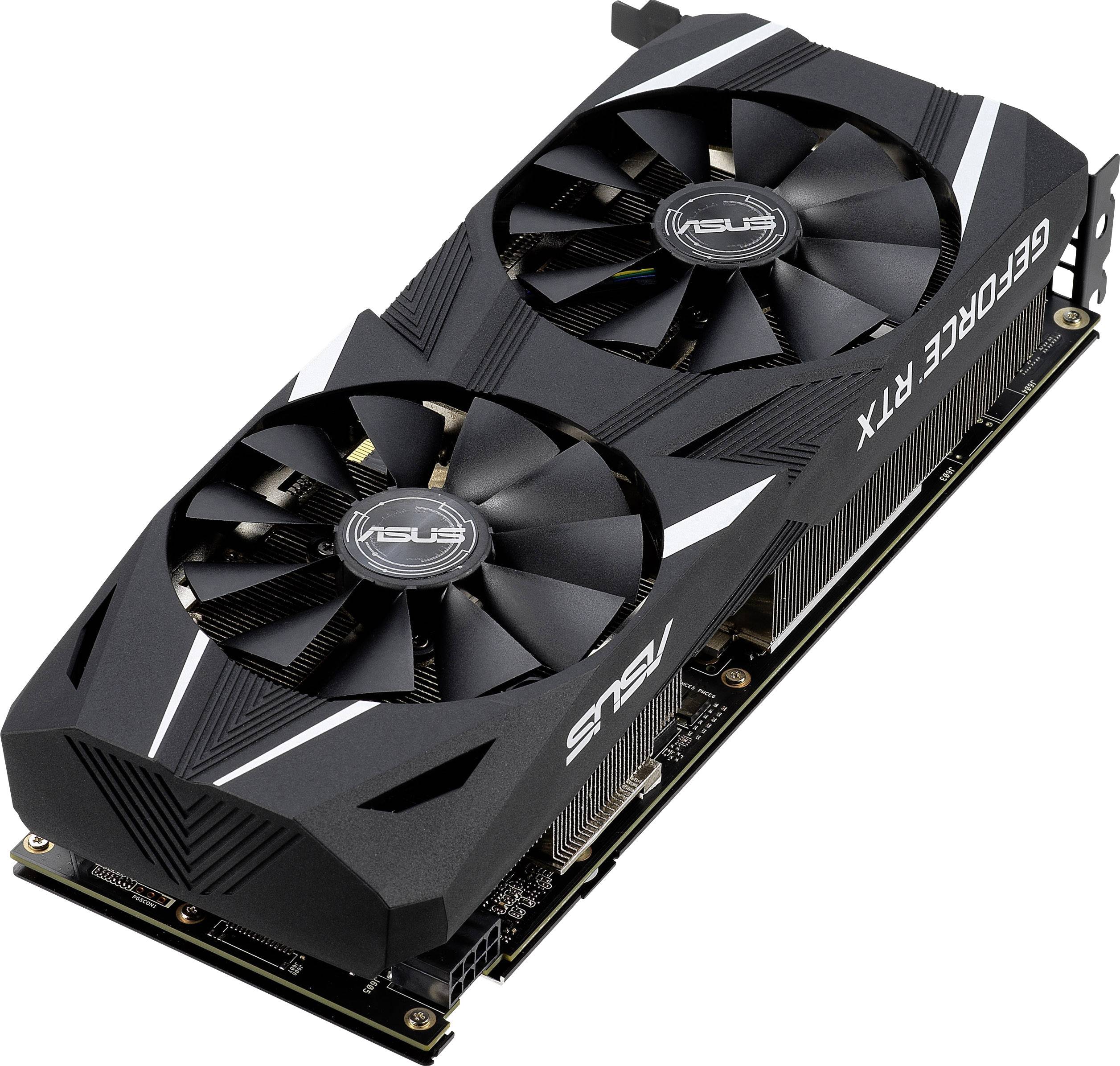 Asus Scheda Grafica Nvidia GeForce RTX 2060 Dual 6 GB RAM GDDR6 PCIe Asus Scheda Grafica Nvidia GeForce RTX 2060 Dual 6 GB RAM GDDR6 PCIe