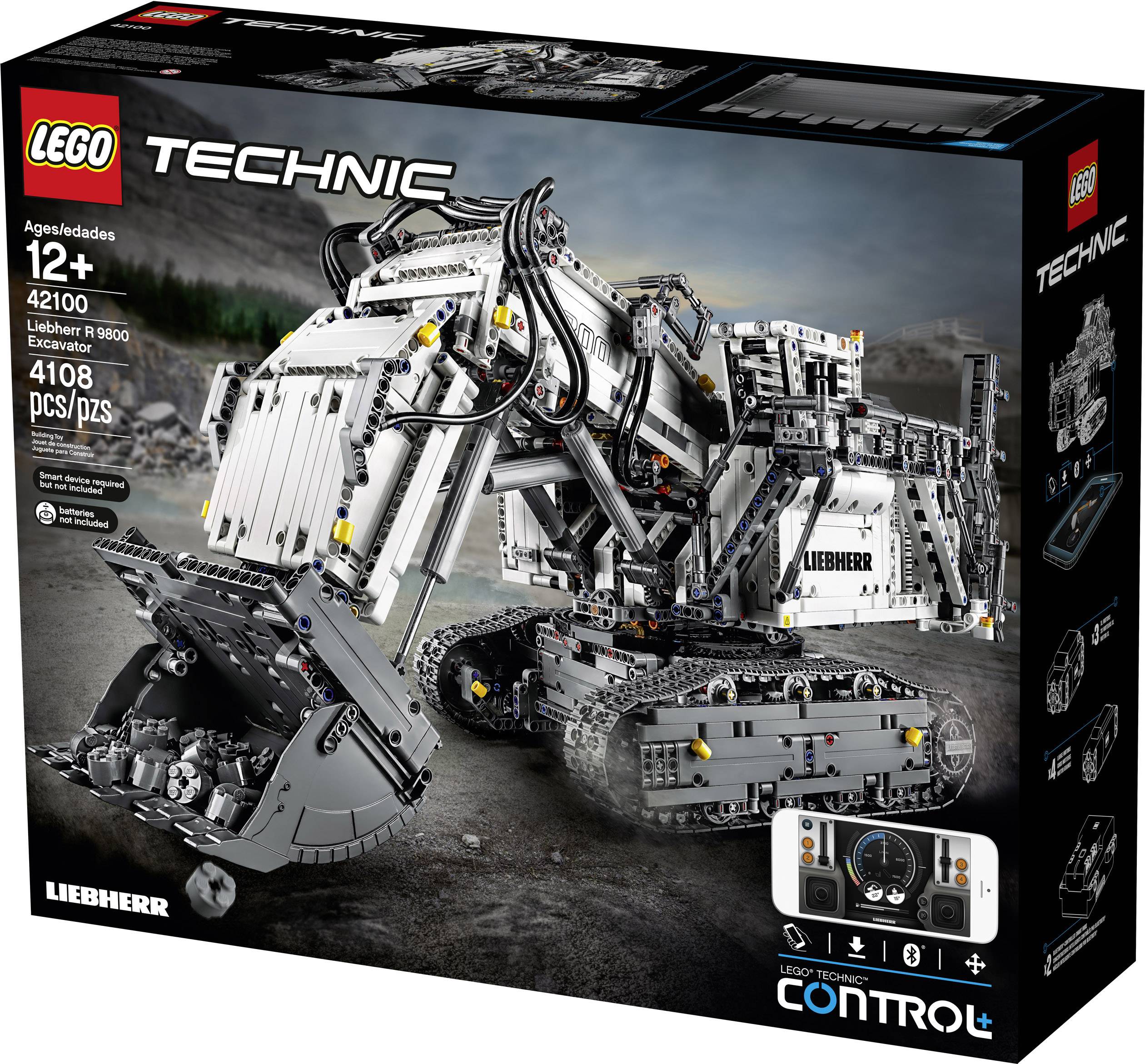 42100 LEGO® TECHNIC Escavatore Liebherr R 9800 | Conrad.it 42100 LEGO® TECHNIC Escavatore Liebherr R 9800 | Conrad.it