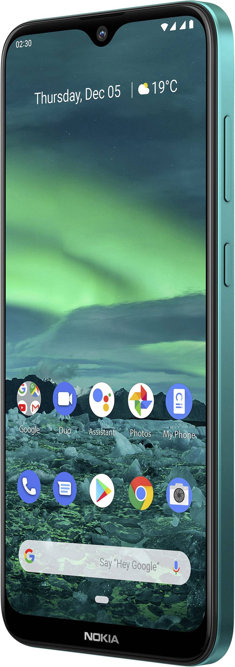Nokia 2.3 Cyan Green Smartphone LTE dual SIM 32 GB 6.2 pollici (15.7 cm ...