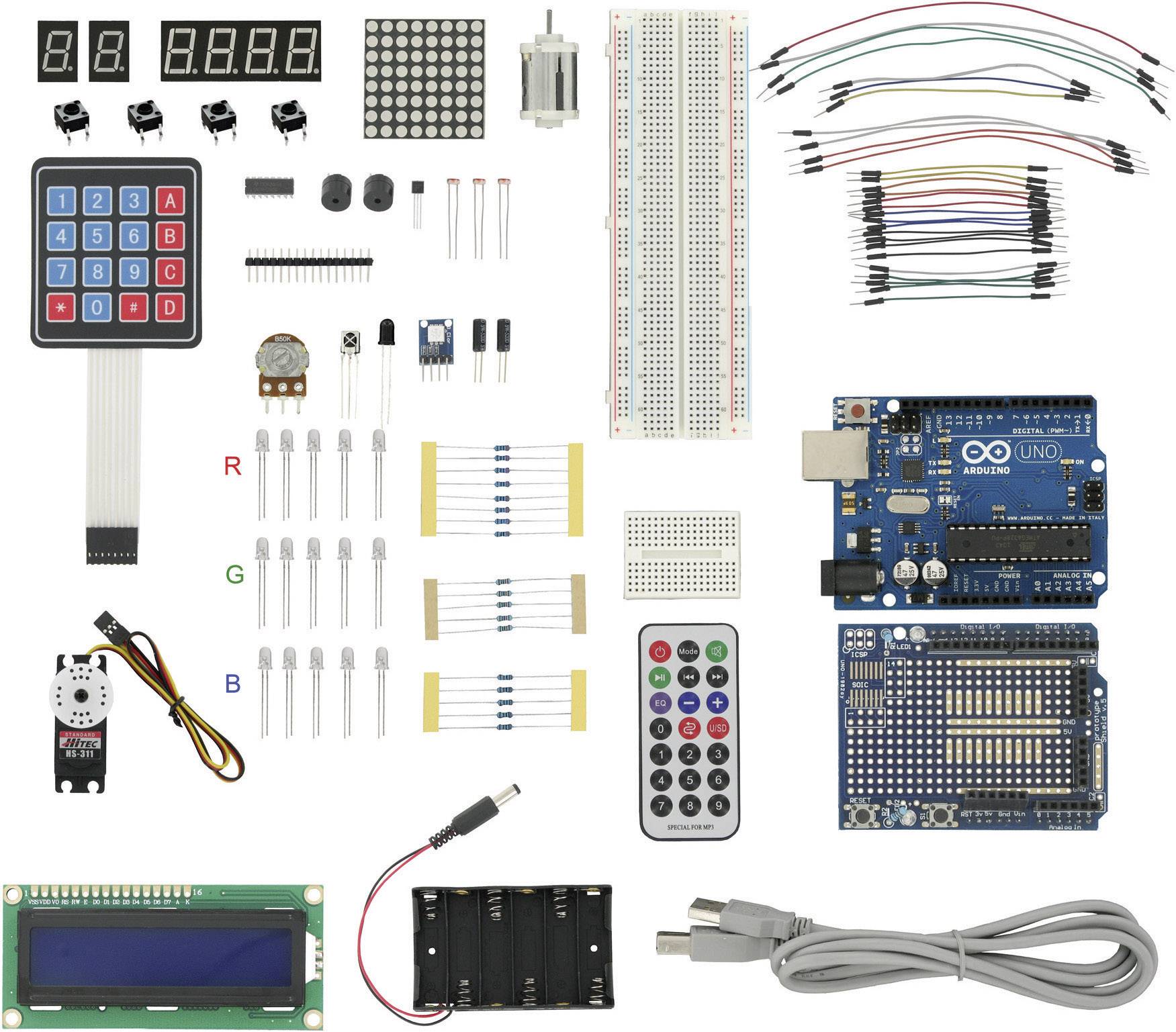 Starter KIT V2 K000007-V2 starter kit arduino uno rev 3 | Conrad.it Starter KIT V2 K000007-V2 starter kit arduino uno rev 3 | Conrad.it