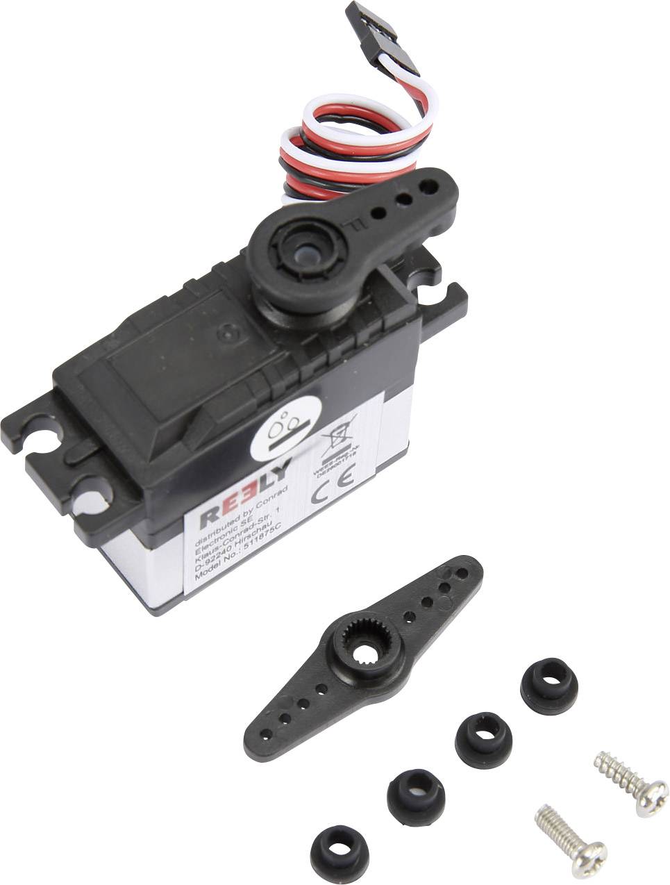 Reely Standard Servo RS-303WP Servo analogico | Conrad.it Reely Standard Servo RS-303WP Servo analogico | Conrad.it