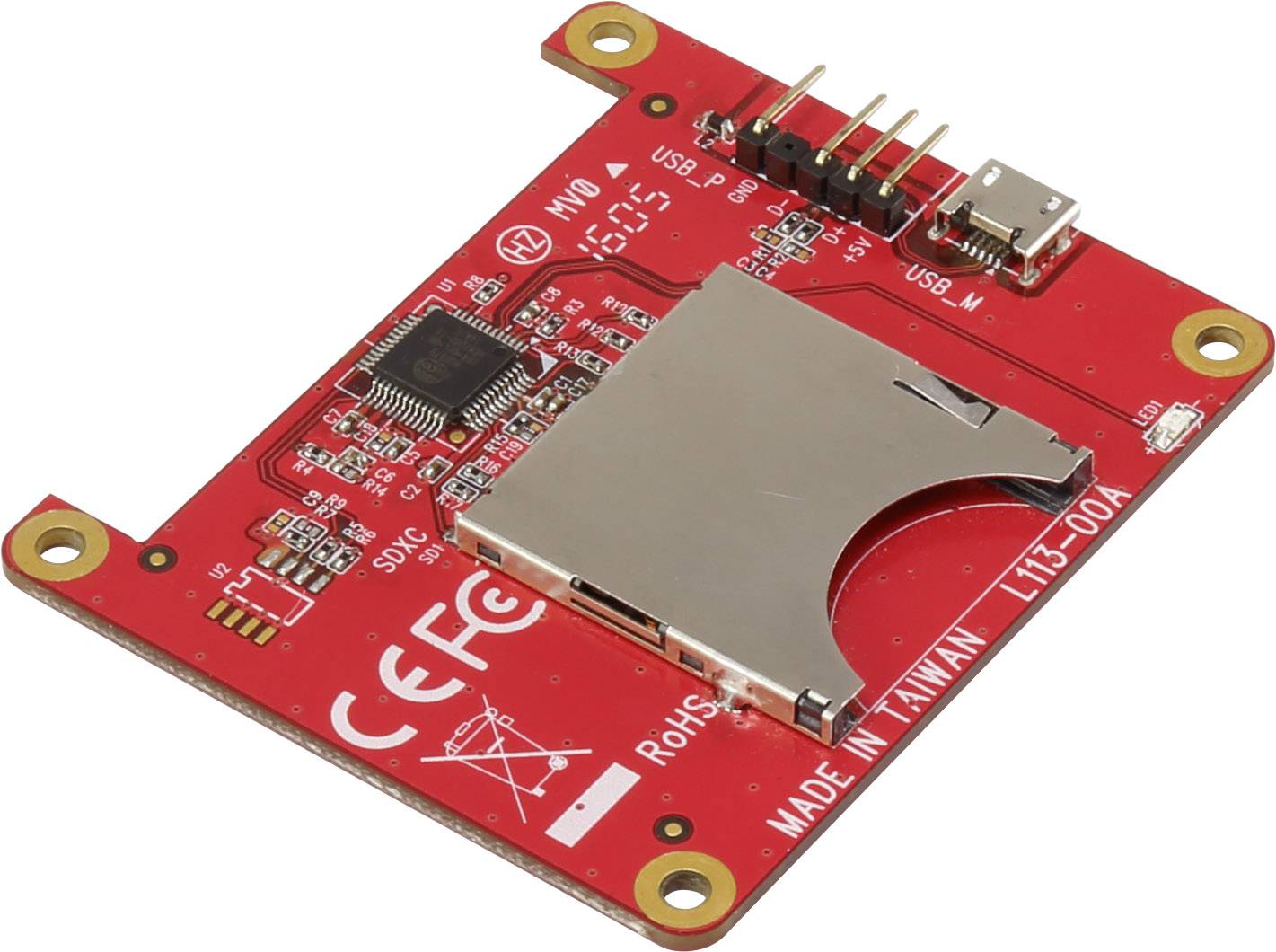 Scheda Di Espansione Sdxc Per Raspberry Pi Conradit 