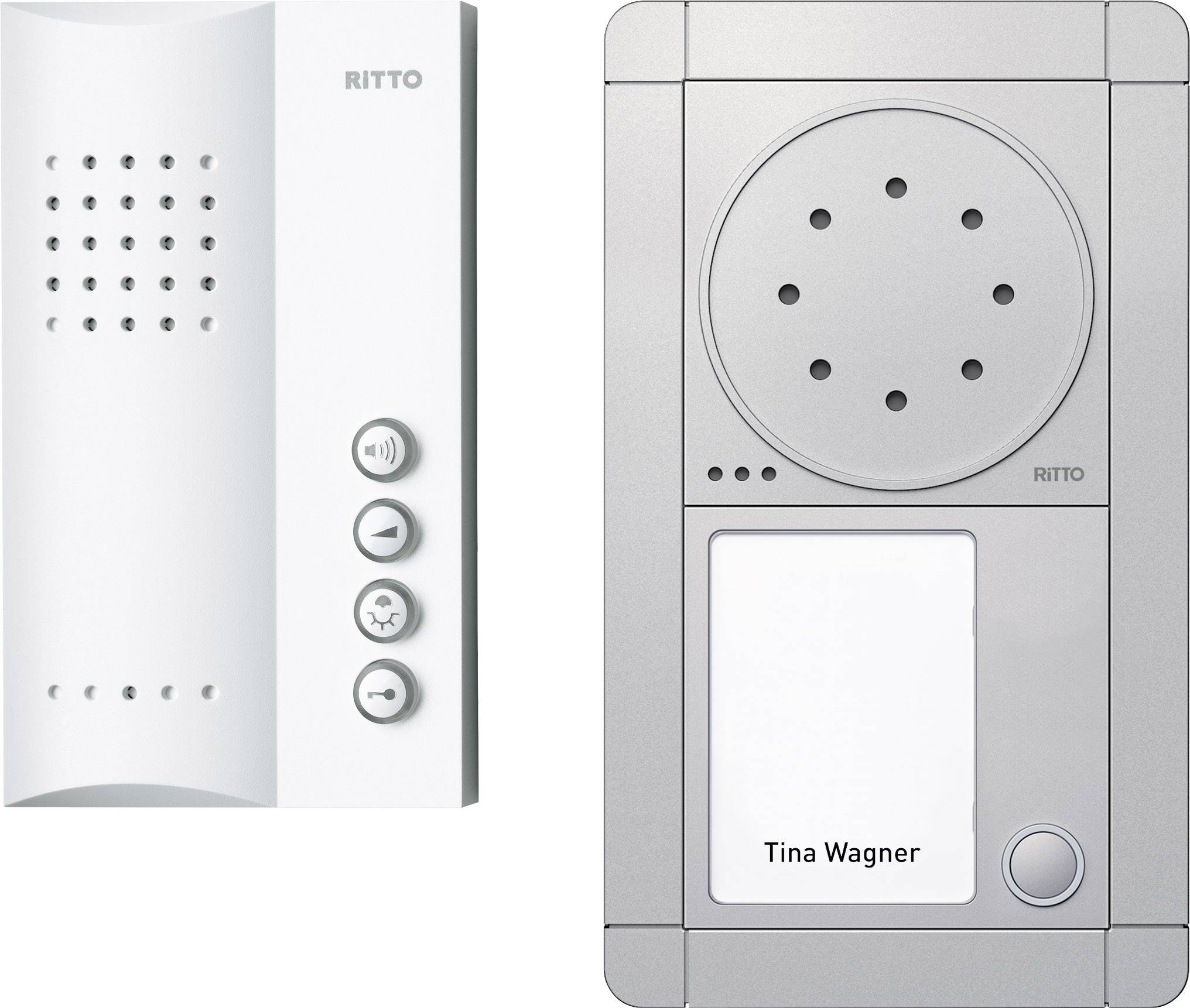 Acquista Ritto by Schneider RGE1891320 Citofono Cablato Kit completo ...