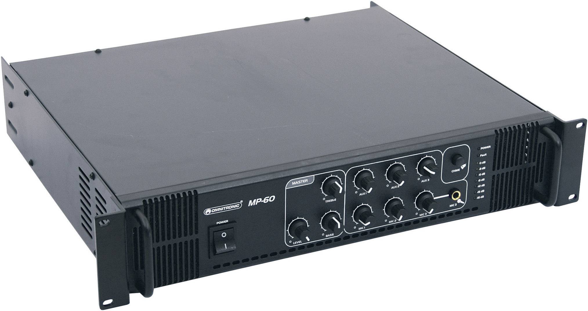 Amplificatore PA Omnitronic MP-60 60 W | Conrad.it