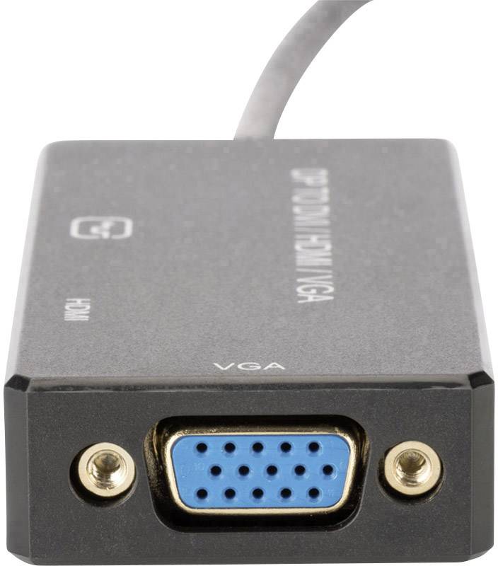 Digitus Dvi Displayport Hdmi Vga Adapter [1x Displayport Stekker
