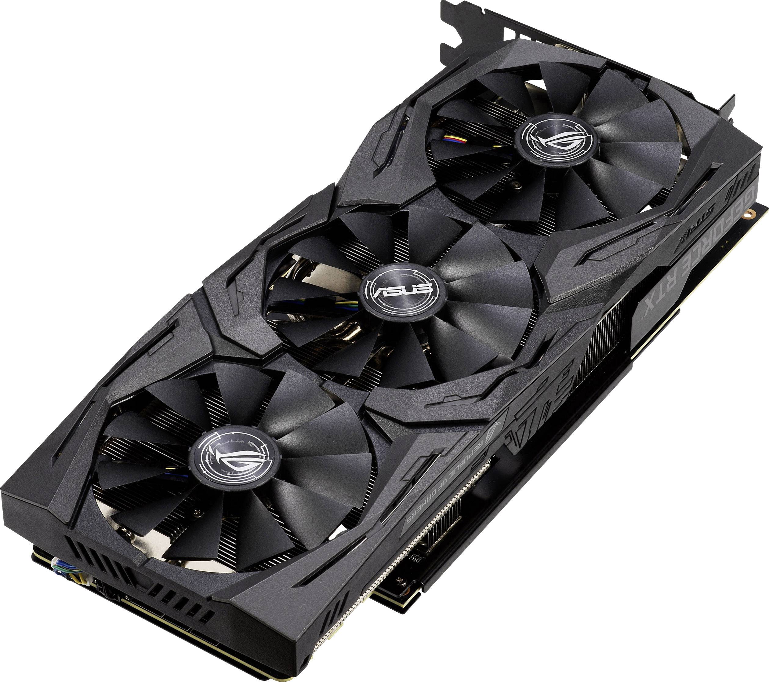 Asus Videokaart Nvidia GeForce RTX 2060 Strix Advanced 6 GB GDDR6-RAM ...