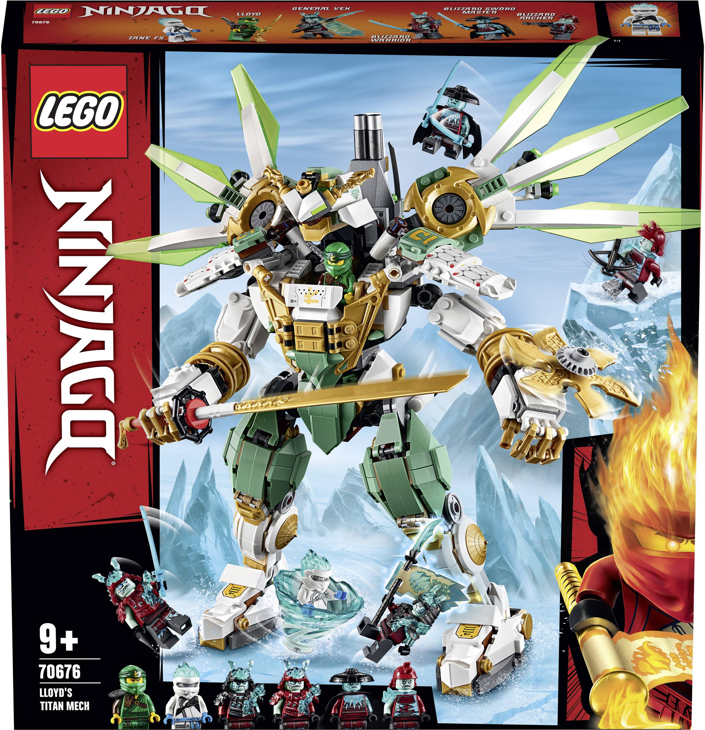 Lego Ninjago Titanium Ninja