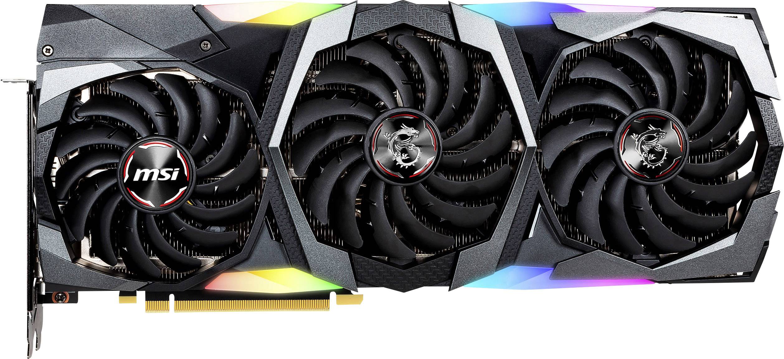 MSI Gaming Videokaart Nvidia GeForce RTX 2070S SUPER Gaming X Trio 8 GB GDDR6-RAM PCIe x16 HDMI ...
