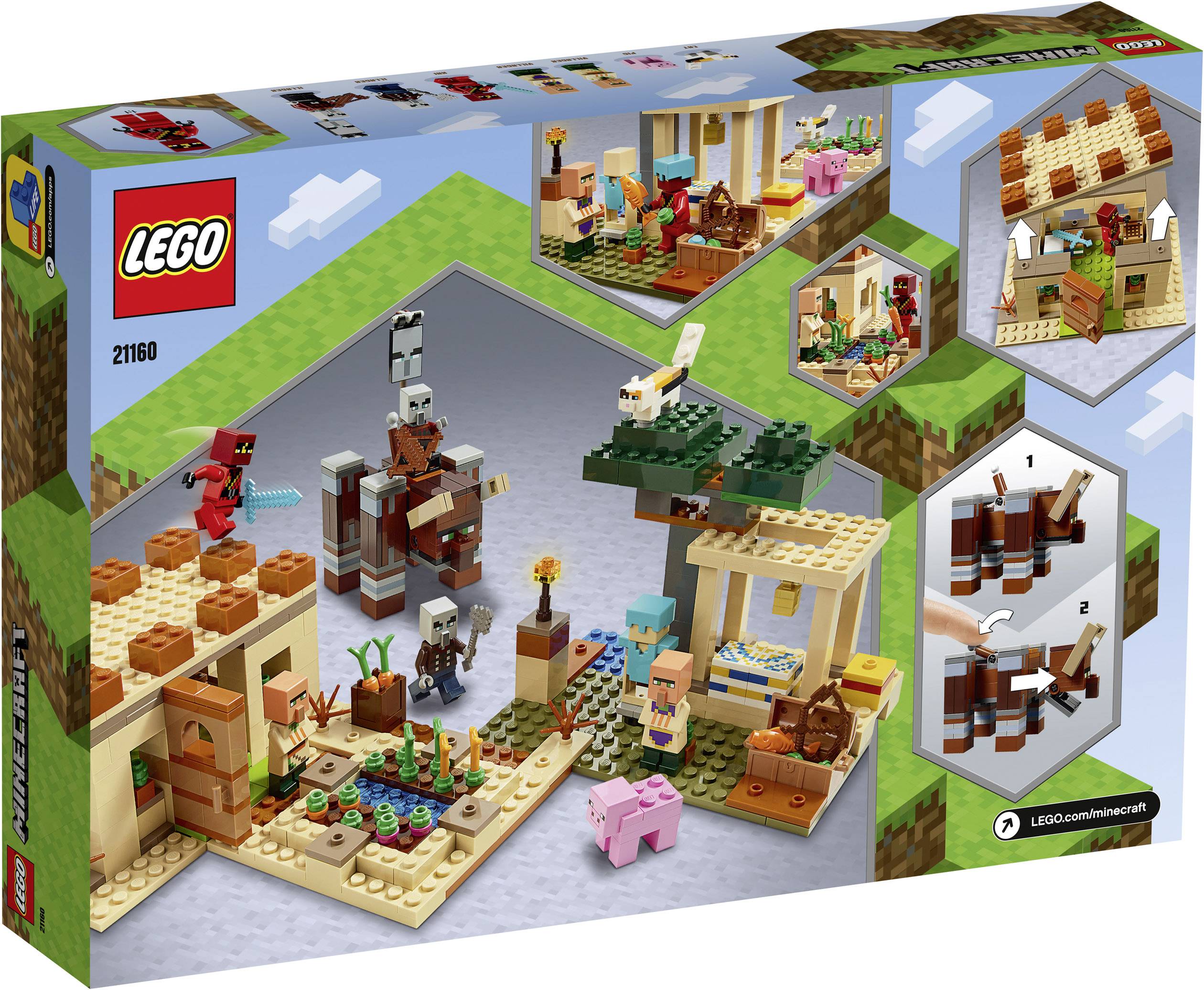 LEGO® MINECRAFT 21160 De Illager overval | Conrad.nl