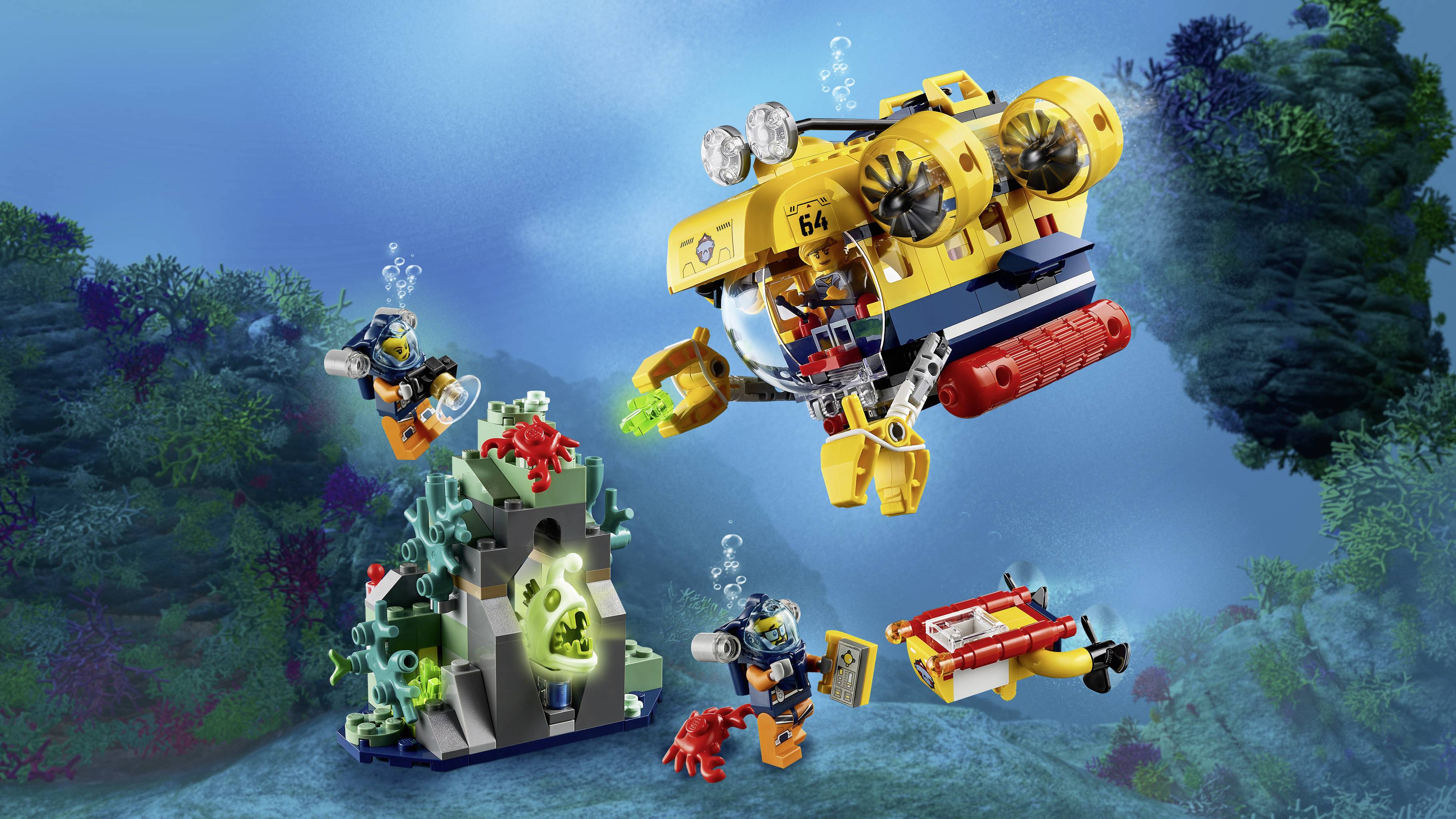 LEGO® CITY 60264 Onderzeeër voor oceaanonderzoek | Conrad.be