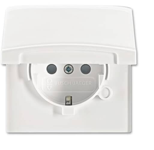 ABB 2CKA002064A0294 Apparaatinzetstuk IP44 Zuiver wit (RAL 9010), Wit ...