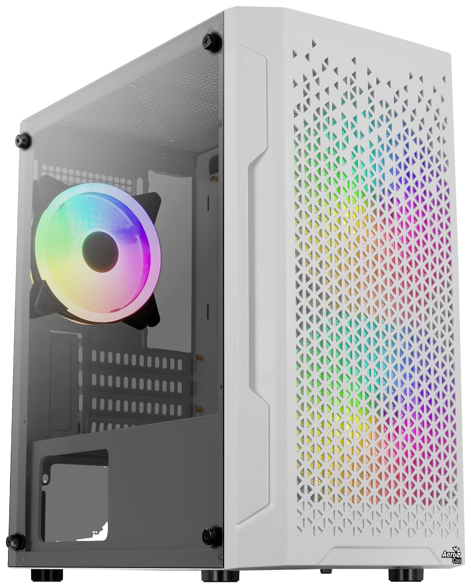 AeroCool Trinity Mini Mini-tower PC-behuizing Wit kopen ? Conrad Electronic