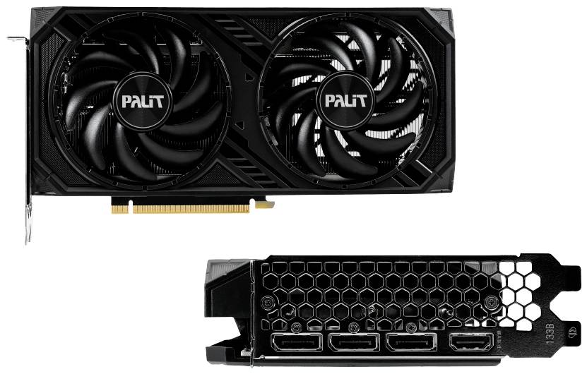 Xpert Vision Nvidia GeForce RTX 4060 Ti Videokaart Dual 8 GB GDDR6-RAM ...