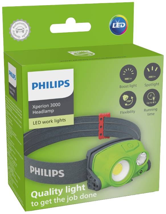 Philips Automotive X30HEADX1 Xperion 3000 Headlamp Werklamp LED werkt ...