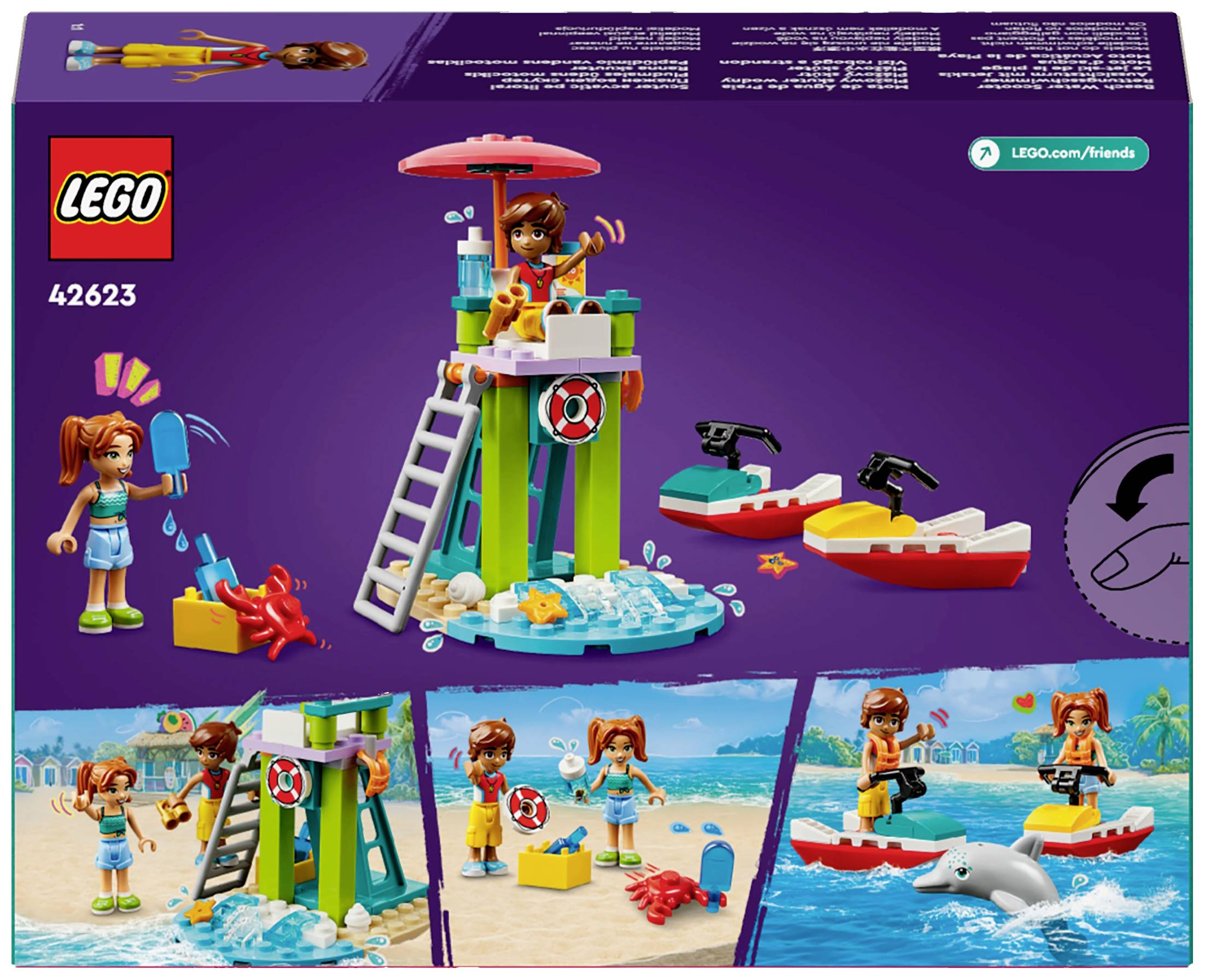 LEGO® FRIENDS 42623 Reddingszwemmer uitkijktoren met jetski's kopen ...