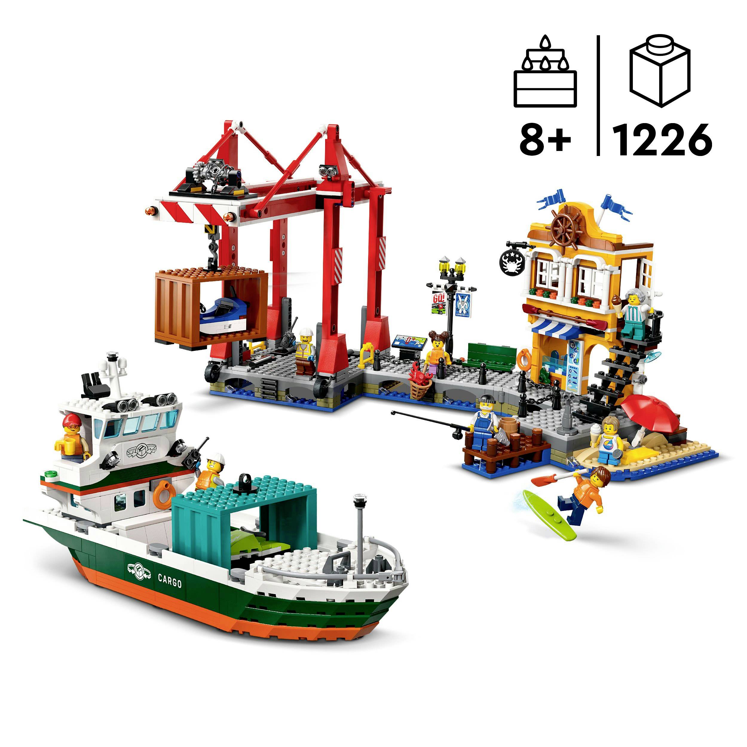 LEGO® CITY 60422 Haven met vrachtschip kopen ? Conrad Electronic