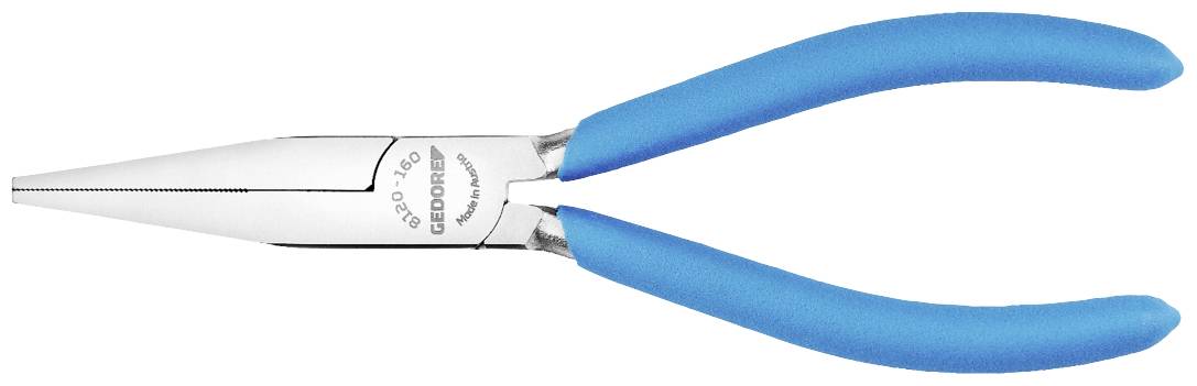 Gedore 8120-160 TC Platte tang Werkplaats Recht Getemperd staal 162 mm ...