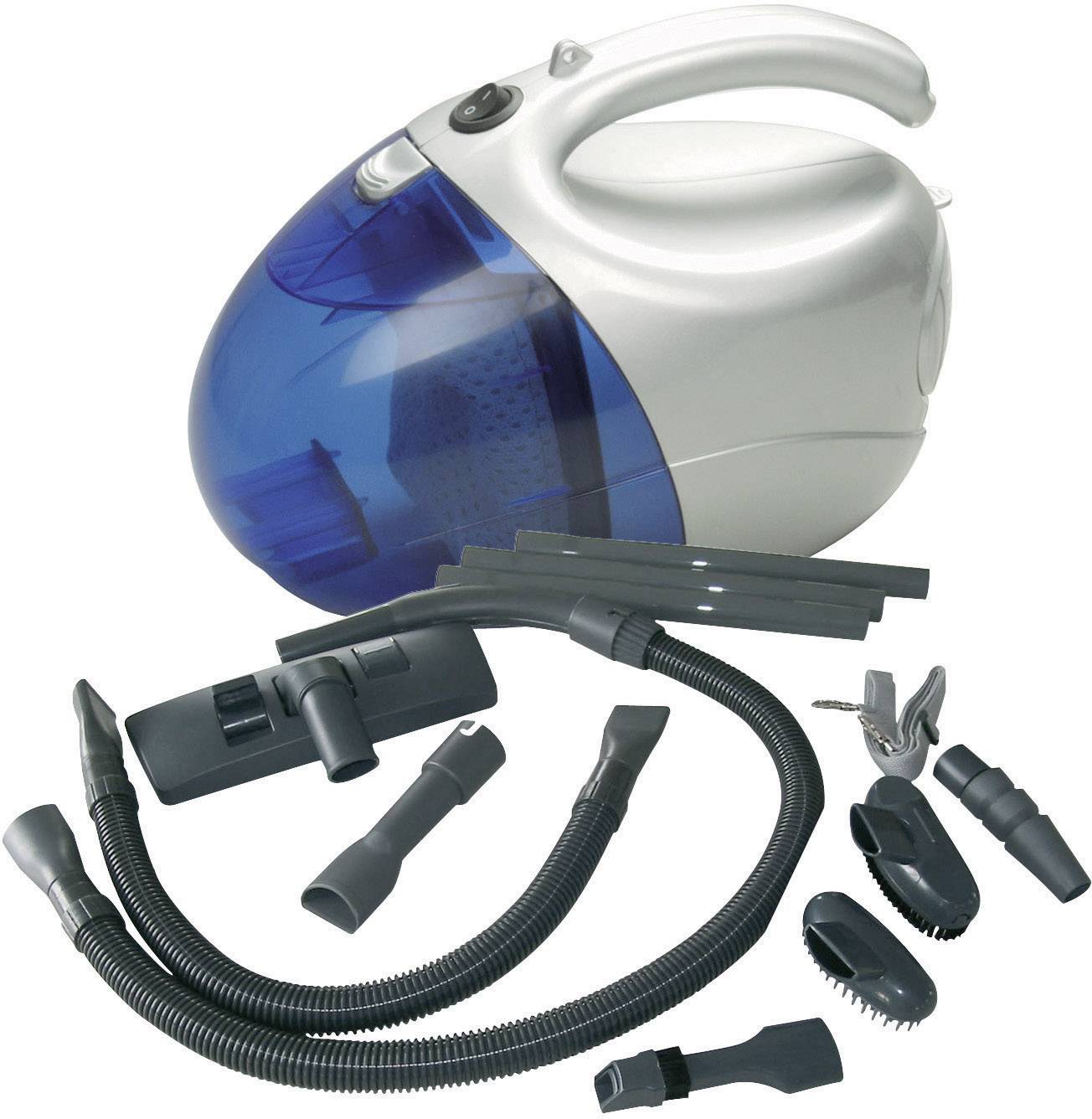 Handstofzuiger Mini draagbare stofzuiger 230 V~ 800 W Grijs, Blauw ...