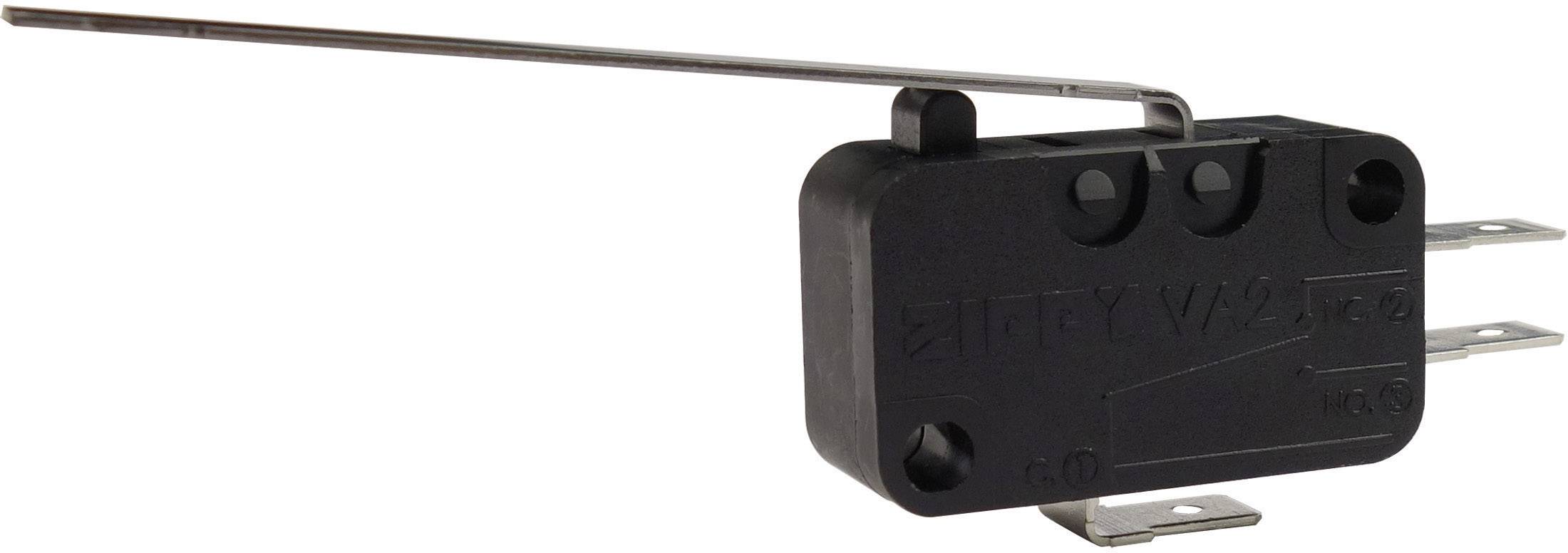 Zippy VA2-16S1-03D0-Z Microschakelaar VA2-16S1-03D0-Z 250 V/AC 16 A 1x aan/(aan) Moment 1 stuk(s ...