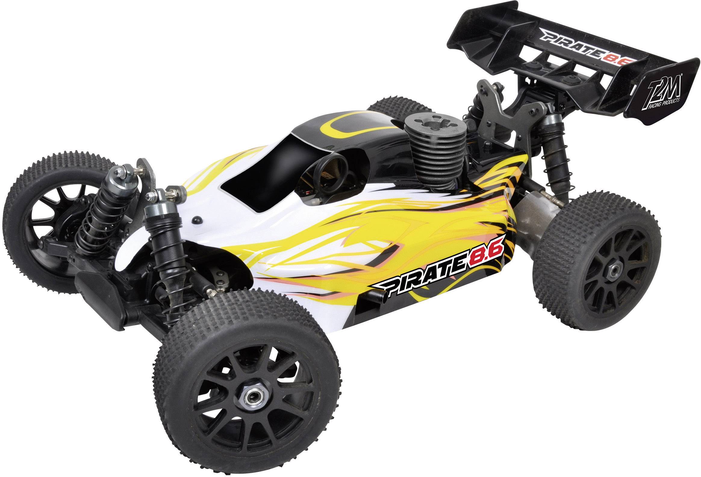T2M Pirate 8.6 1:8 RC auto Nitro Buggy 4WD RTR 2,4 GHz | Conrad.nl