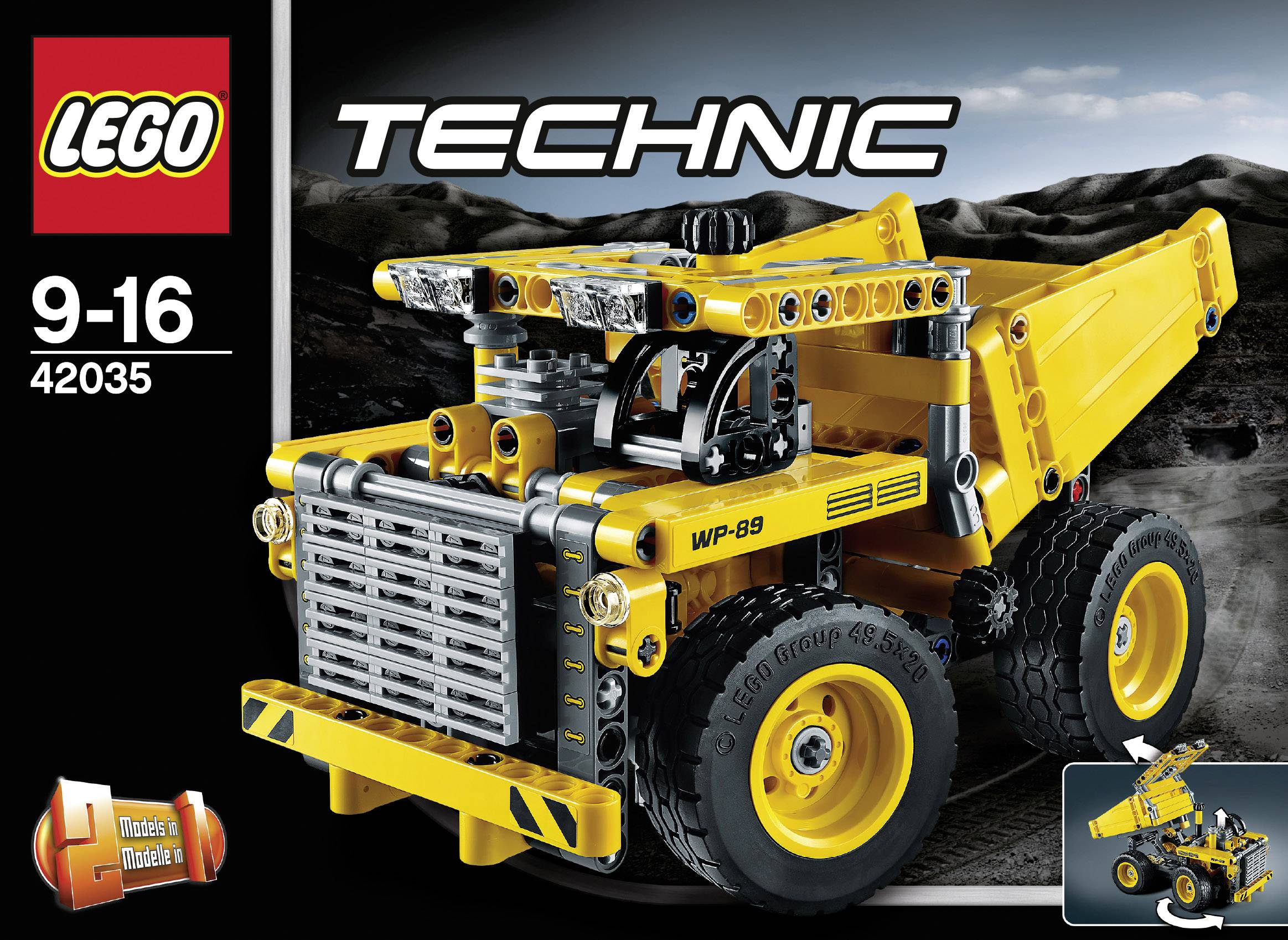 LEGO® TECHNIC 42035 dump Truck | Conrad.nl