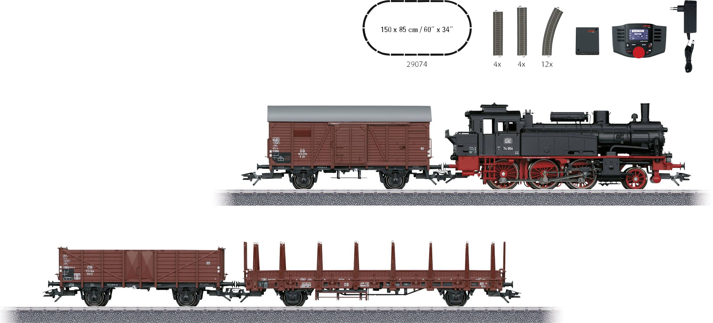 Märklin Start up 29074 H0 digitale startset goederentrein tijdperk III ... Märklin Start up 29074 H0 digitale startset goederentrein tijdperk III ...