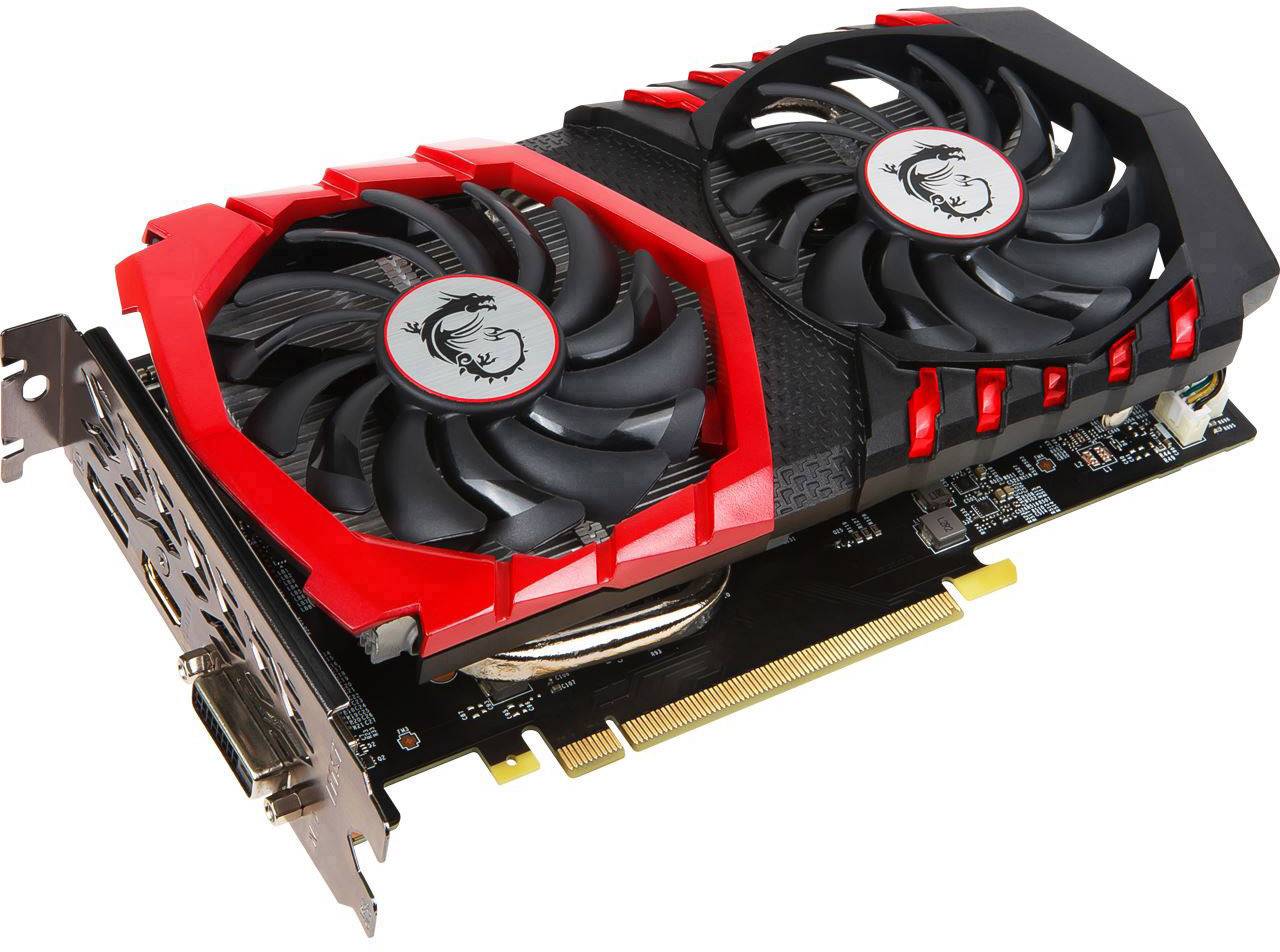 Msi Gaming Videokaart Nvidia Geforce Gtx1050 Ti Gaming X 4 Gb Gddr5x Ram Pcie X16 Hdmi Dvi